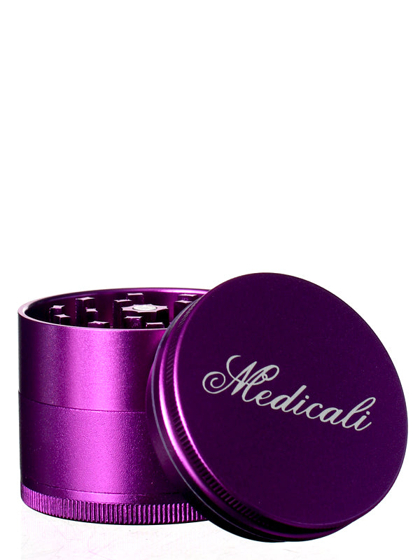 Medicali Medium 4 Piece Purple Grinder – Medicali Wholesale
